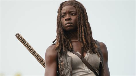 The Walking Dead Star Danai Gurira Spills On Rick And Michonnes Big