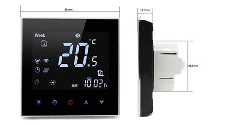 HVAC System Heating Thermostat Modbus Room Temperature Controller