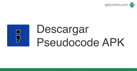 Pseudocode Apk Android App Descarga Gratis