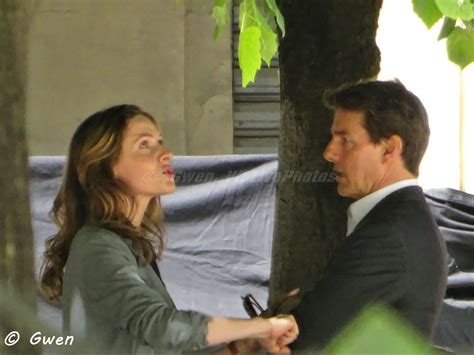 Tom Cruise Rebecca Ferguson 69 Rebecca Ferguson 27 July 2015 Stock