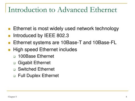 Ppt Ethernet Advanced Powerpoint Presentation Free Download Id 5876017