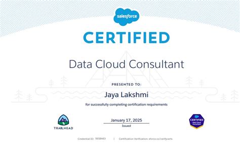 Jaya Lakshmi On Linkedin Datacloud Certification Continuouslearning