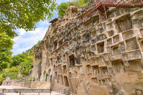 四川广元千佛崖 国内旅游景点 旅游景点 摄影素材 汇图网www huitu