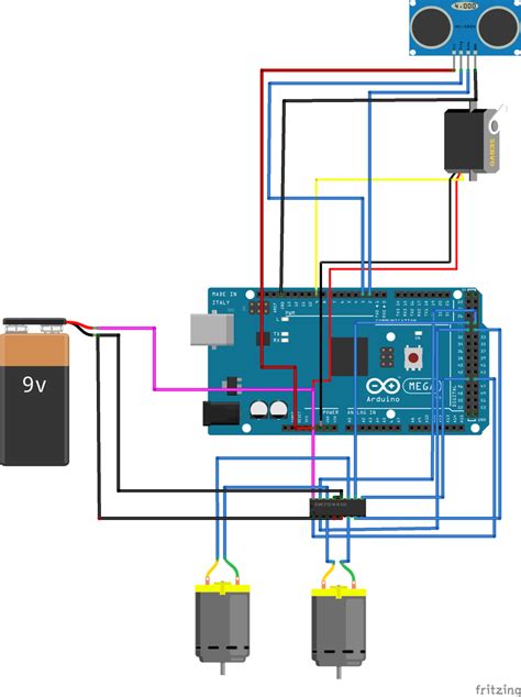Obstacle Avoiding Robot Using Ultrasonic With Evive Arduino Powered Embedded Platform 7