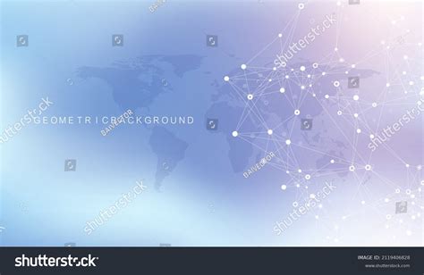 Global Network Connection Concept Social Network Stock Vector Royalty Free 2119406828