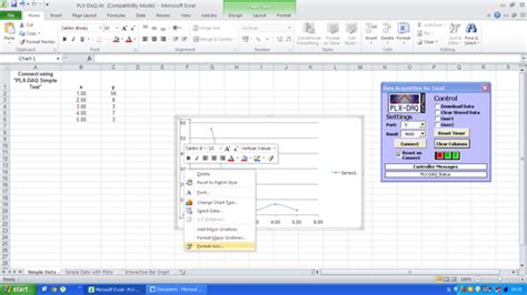Sending Data From Arduino To Excel And Plotting It 3 Steps With Pictures Instructables