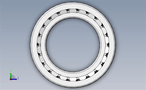 圆锥滚子轴承32012solidworks 2009模型图纸下载 懒石网
