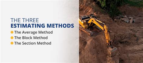 Mastering Earthwork Estimation Techniques And Tips