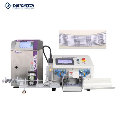 Wire Cut Strip Machine With Ink Jet Printer Wire Stripping Machine Wire Crimping Machine Wire