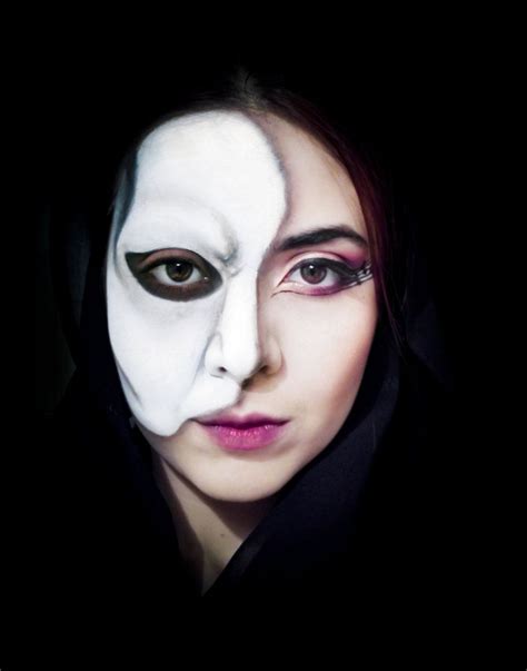 Phantom Of The Opera Inspired Make Up Front Shot By Cromatic Blood