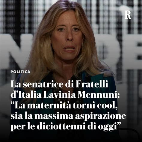 “penso Sia Giusto Quello Che La Mia Mamma Mi Diceva ‘ricordati Che