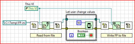 Store Data Values To The Next Vi Initialization Ni Community