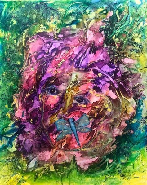 Adelina Radu Spring With Kissing Lips Dragonfly And Open Catawiki