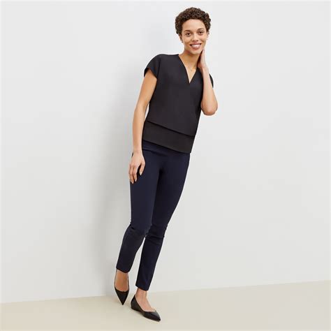 Antonia Top Soft Wave Black M M Lafleur