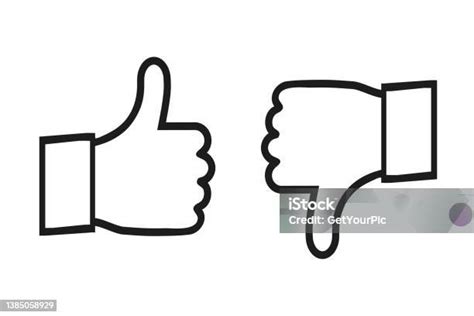 엄지 손가락 위 및 아래 아이콘 흰색 배경에 격리 된 벡터 그림 아래로 이동에 대한 스톡 벡터 아트 및 기타 이미지 아래로 이동 엄지손가락을 위로 0명 Istock