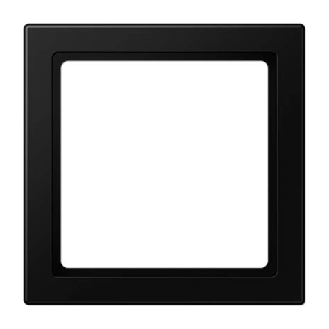 Marco Intermedio De Mecanismos 55x55 Serie Ls990 Jung Ls961z5swm Negro Mate