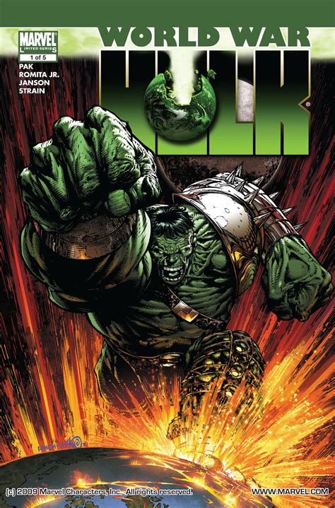 Read Online World War Hulk Comic Issue 1