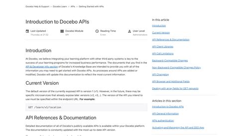 Docebo Api Docs Auth Webhooks Sdks For Developers Api Refs