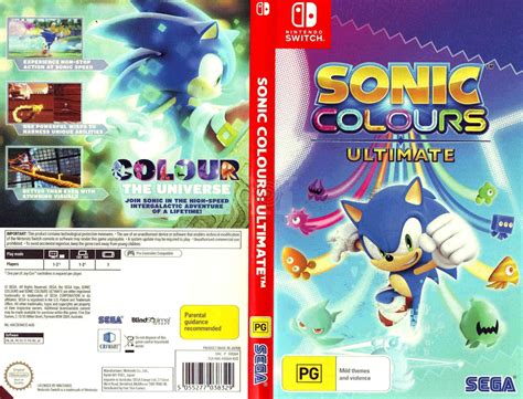 Sonic Colours Ultimate - Limited Edition Switch AUS - Overr - Gaming