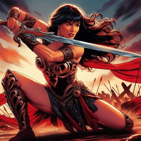 Metal Warriors Fictional Female Warriors Xena Tattoo Zena Warrior