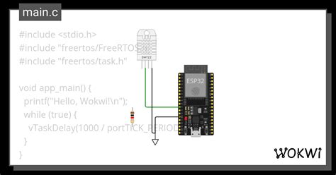 Microprocessor Wokwi Esp32 Stm32 Arduino Simulator