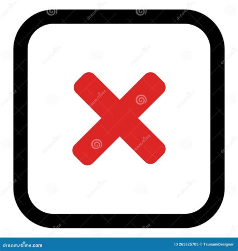 Wrong Marks Cross Marks Rejected Disapproved No False Not Ok