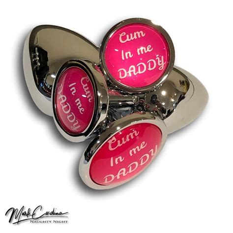 Unique Butt Plug Anal Plug Cum In Me Daddy Adult Sex Toys T Etsy