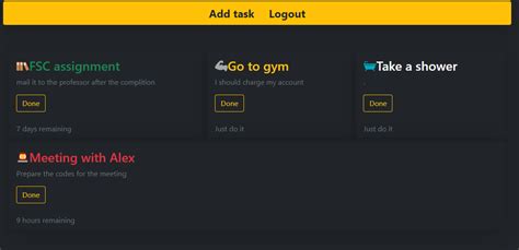 Github Alidr Task Manager Web App