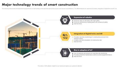 Smart Construction Technology Powerpoint Presentation And Slides Ppt