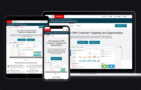 Oracle Product Page On Behance