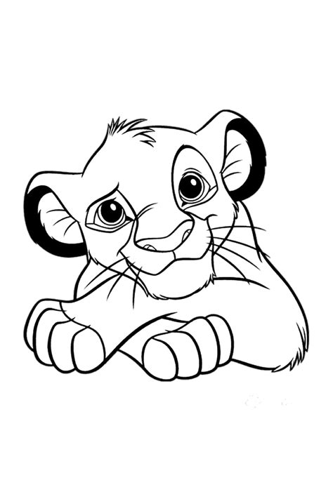 Stl File Simba Lion King・3d Printer Model To Download・cults