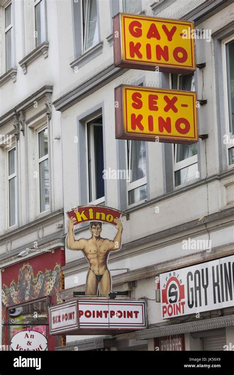 Germany State Of Hamburg Hamburg St Pauli Red Light District Gay
