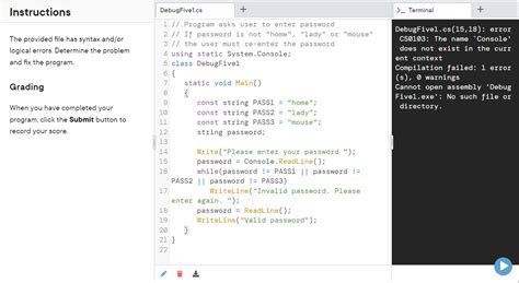 Solved Instructionsthe Provided File Has Syntax