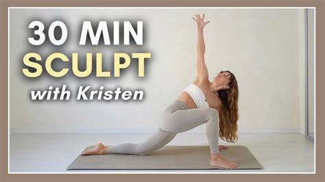 30 Min Full Body Mat Workout With Kristen Yoga With Kassandra