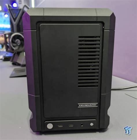 Asus Unveils Rog Xg Station 3 External Gpu Enclosure Hidden Power Connectors Thunderbolt 5