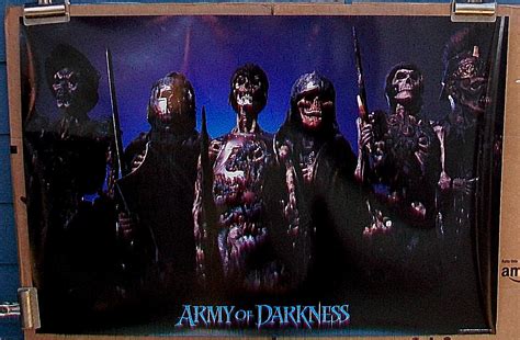 Army Of Darkness Deadite Poster Bruce Campbell Sam Raimi Skeleton Army