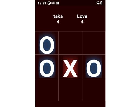 A Multiplayer Tic Tac Toe Game Which Works In Real Time Built With Flutter