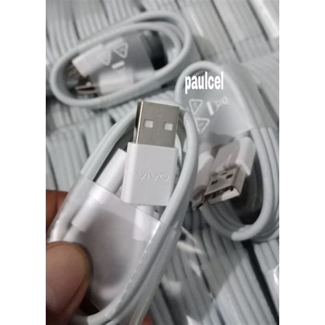Jual Kabel Data Vivo Micro Copotan Ori Asli Bawahan Hp Vivo Y Y V X Shopee Indonesia