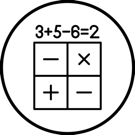 Vector Design Calculation Vector Icon Style 22115510 Vector Art At Vecteezy