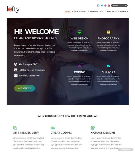 web design portfolio html55 css3 website template in html5 download