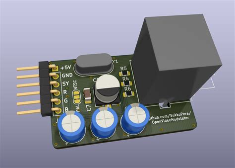 Github Sukkopera Openvideomodulator Open Hardware Rgb To Composite S Video Converter