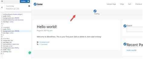 How To Create Custom Header Widget In Wordpress Quadlayers