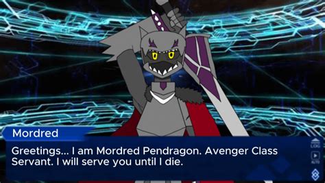 Avenger Class Servant Mordred Alter Rfatespritecomics