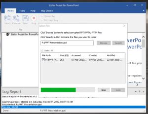 Repair Corrupt Presentations With Stellar Repair For Powerpoint