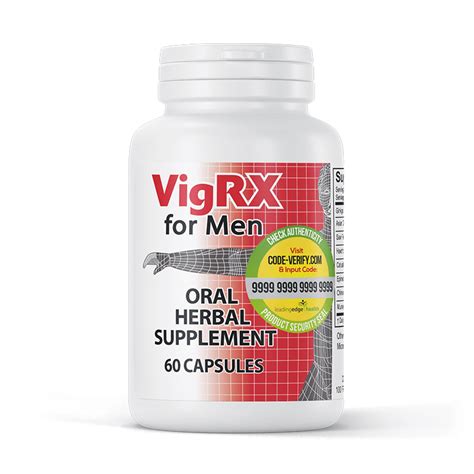 Vigrx Oral Herbal Supplement Vigrxhealth