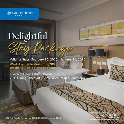 Rooms Available At Belmont Hotel Manila Rxdlb