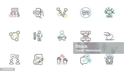 투표 줄 아이콘입니다 공직 선거 투표 용지 아이콘 후보 정치 투표 벡터 선거에 대한 스톡 벡터 아트 및 기타 이미지 선거 선택 아이콘 Istock