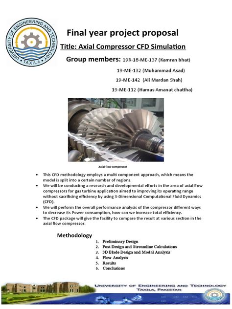 Axial Compressor Cfd Simulation Fyp Pdf