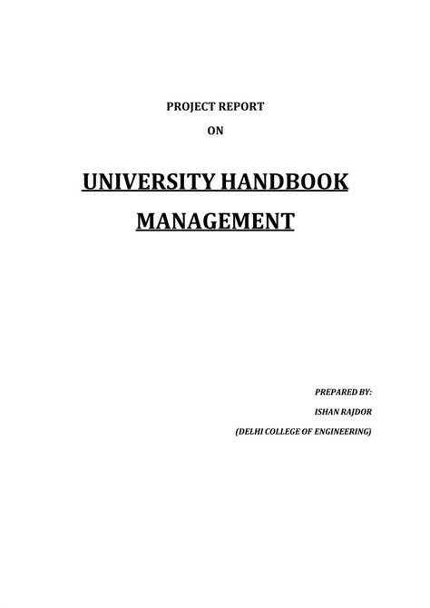 Pdf Handbook Report With Sourse Code Dokumentips