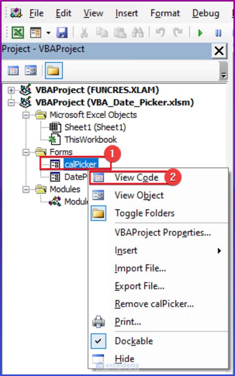 How To Make Textbox Datepicker With Excel Vba With Easy Steps